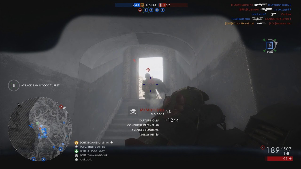 BF1 - Sentry battle - YouTube