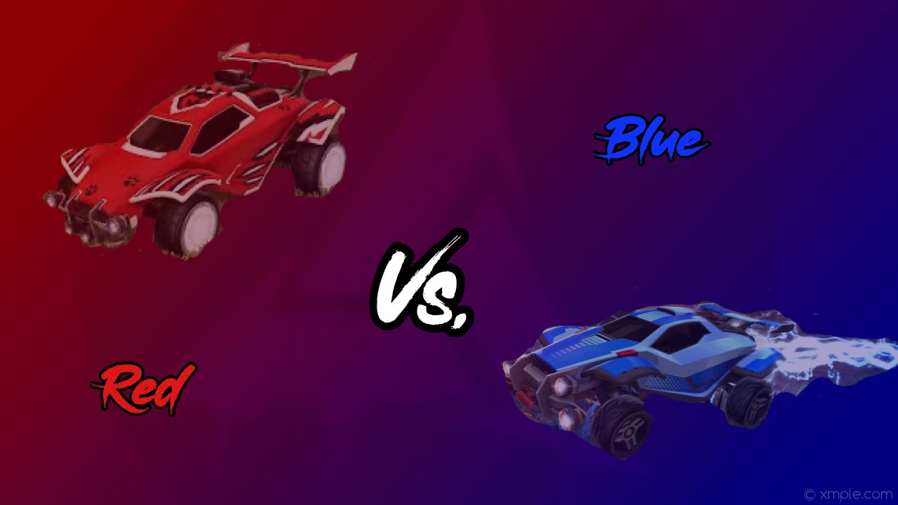 Rocket League Red VS Blue - YouTube