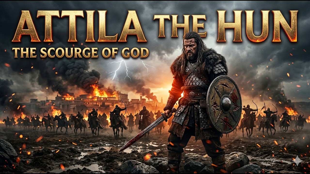 Attila the Hun — The Scourge of God | The Barbarian Who Terrified Rome ...