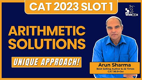 CAT 2023 ALL ARITHMETIC QUESTIONS - YouTube