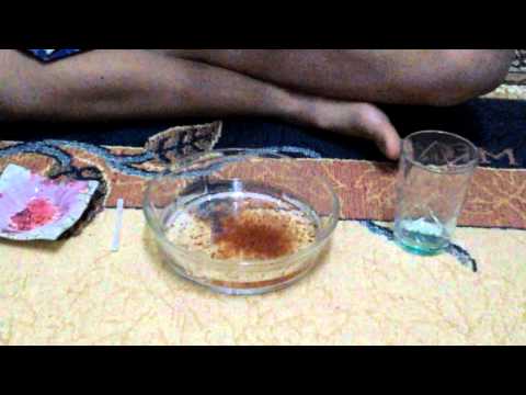 Biberin dağılma deneyi