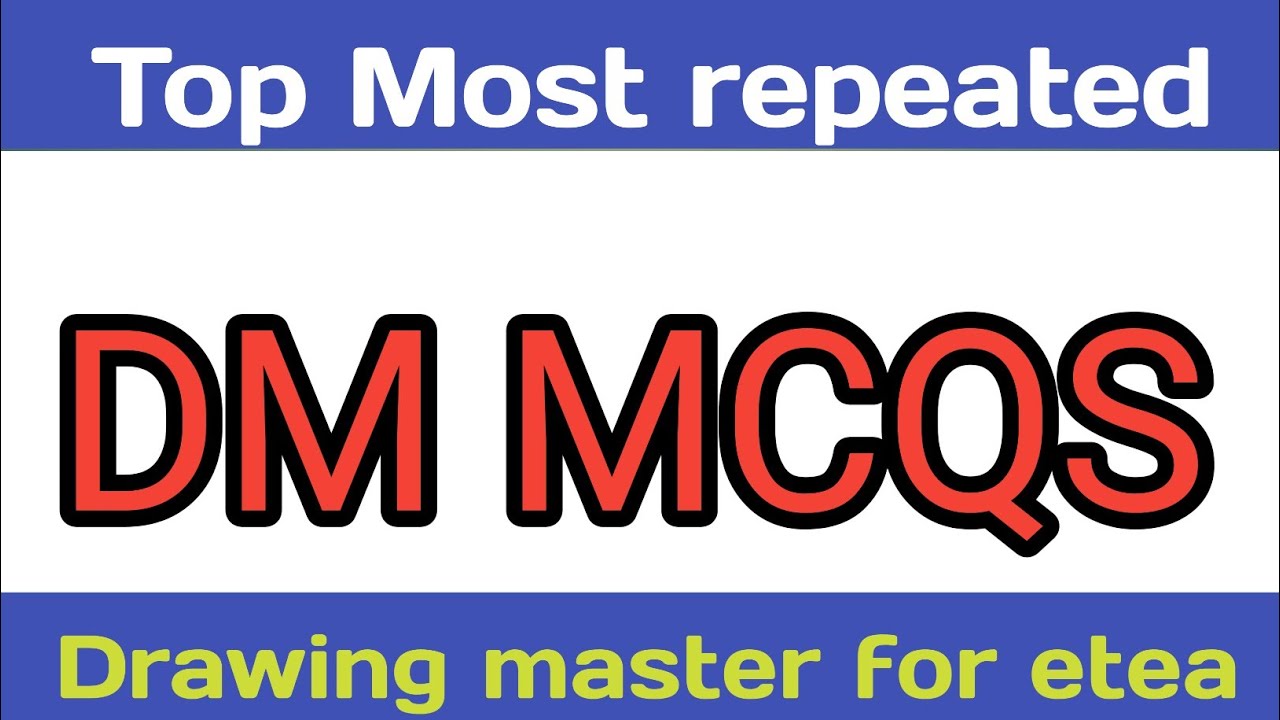 DM MCQS | Most important DM mcqs | repeated DM MCQs | DM test mcqs for ...