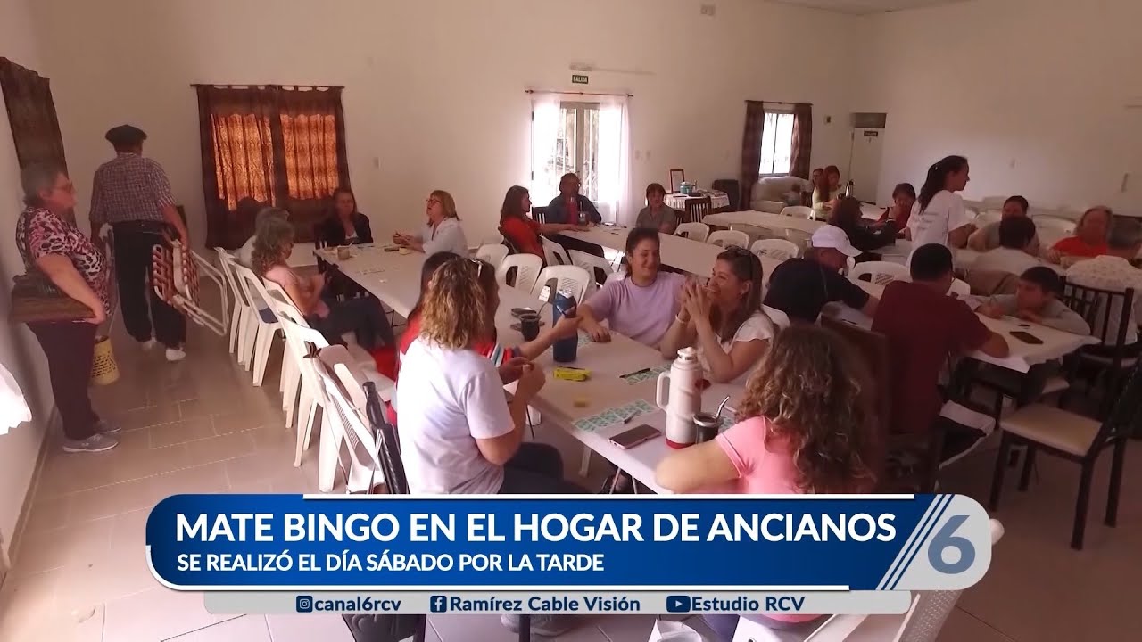 Mate Bingo en el Hogar de Ancianos - YouTube