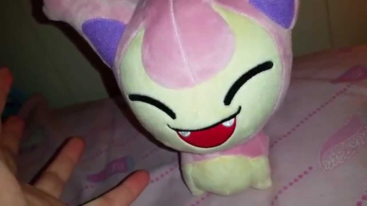 Skitty PokeDoll from the Pokemon Center - YouTube