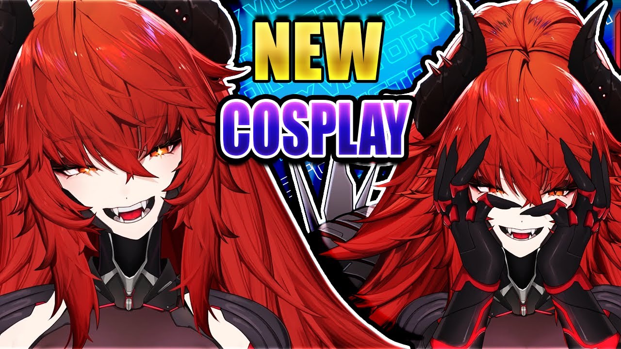 Zentreya New Outfit Cosplay Nihilister From Nikke Youtube