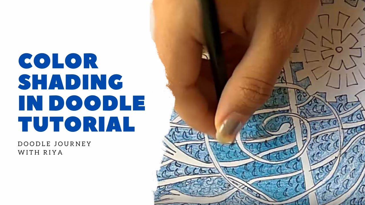 How to Color Shade in Doodle? | Color Shading Tutorial - YouTube
