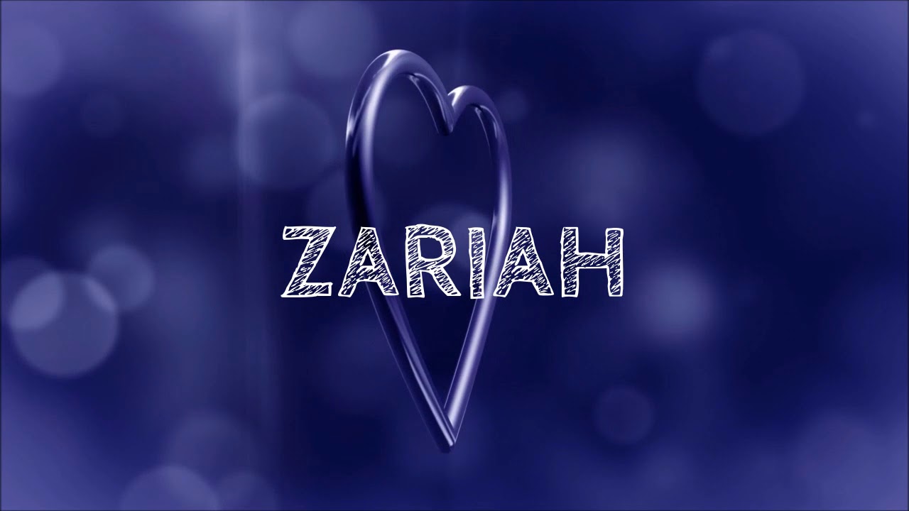 HAPPY BIRTHDAY ZARIAH ♪♪ - YouTube