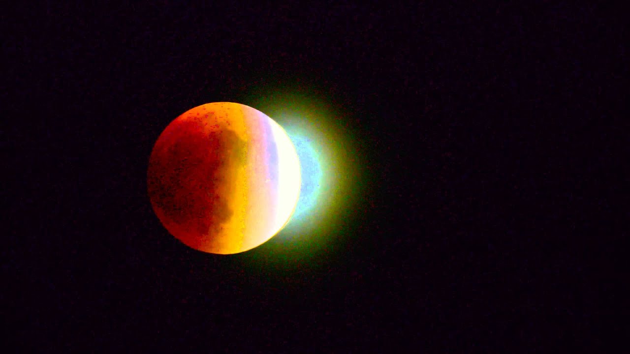 Blood Moon Sept 2015 - crescent test1 4K - YouTube