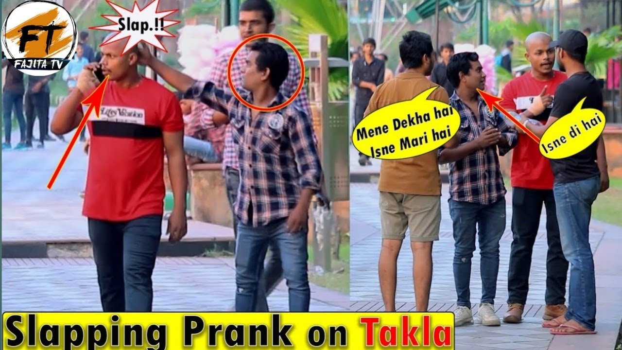Slapping Prank | Fajita Tv | Pranks in India - YouTube