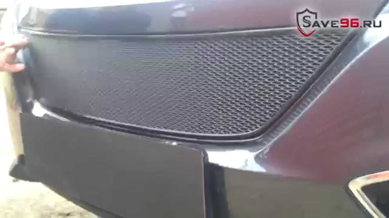 Защита радиатора на Hyundai ix35 (Хендай Ай Икс 35) 2010-2015 г.в ...