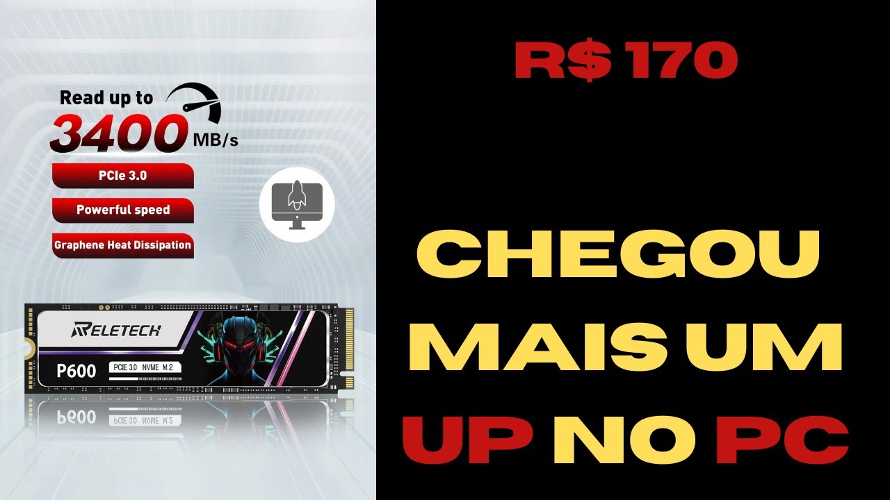 Reletech SSD P600 M2 NVMe 1TB - YouTube
