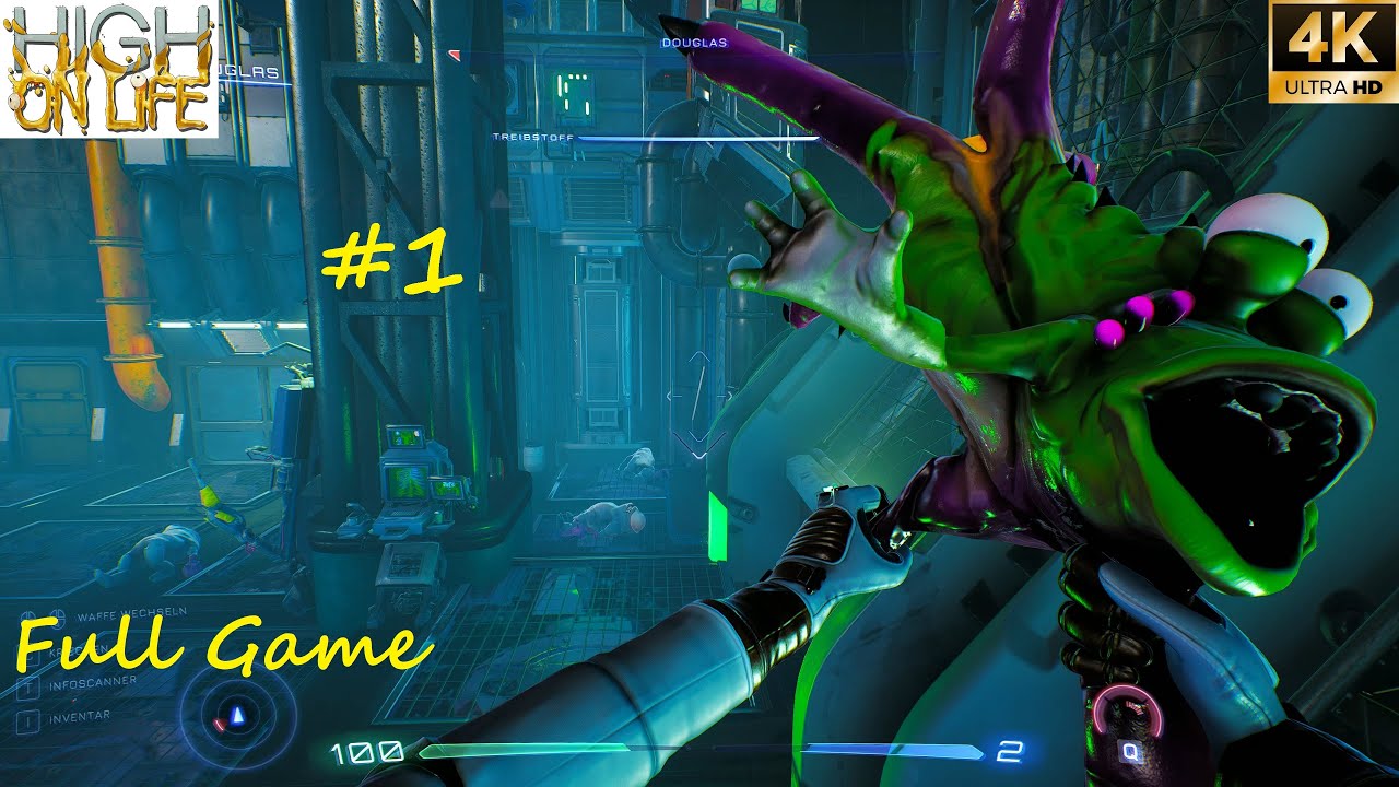High on Life Full Gameplay Walkthrough Part 1 [4K 60FPS PC] no ...