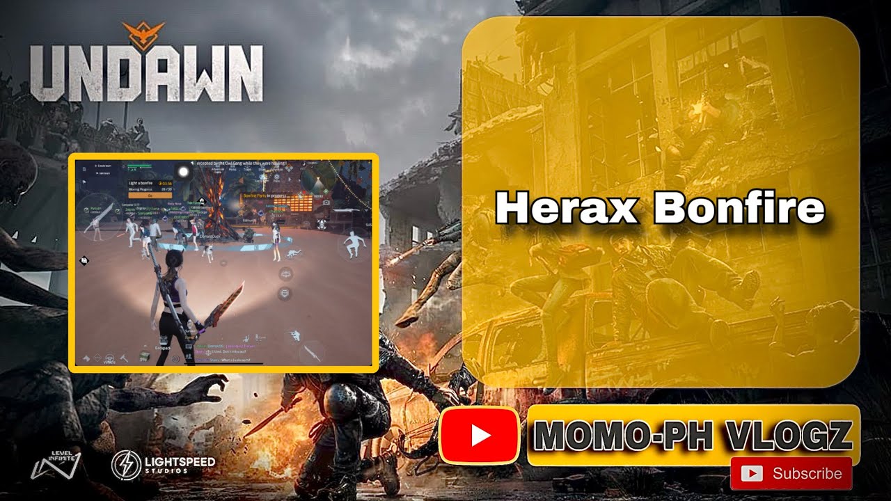 Undawn PH Herax Camp Bonfire October 2023 - YouTube