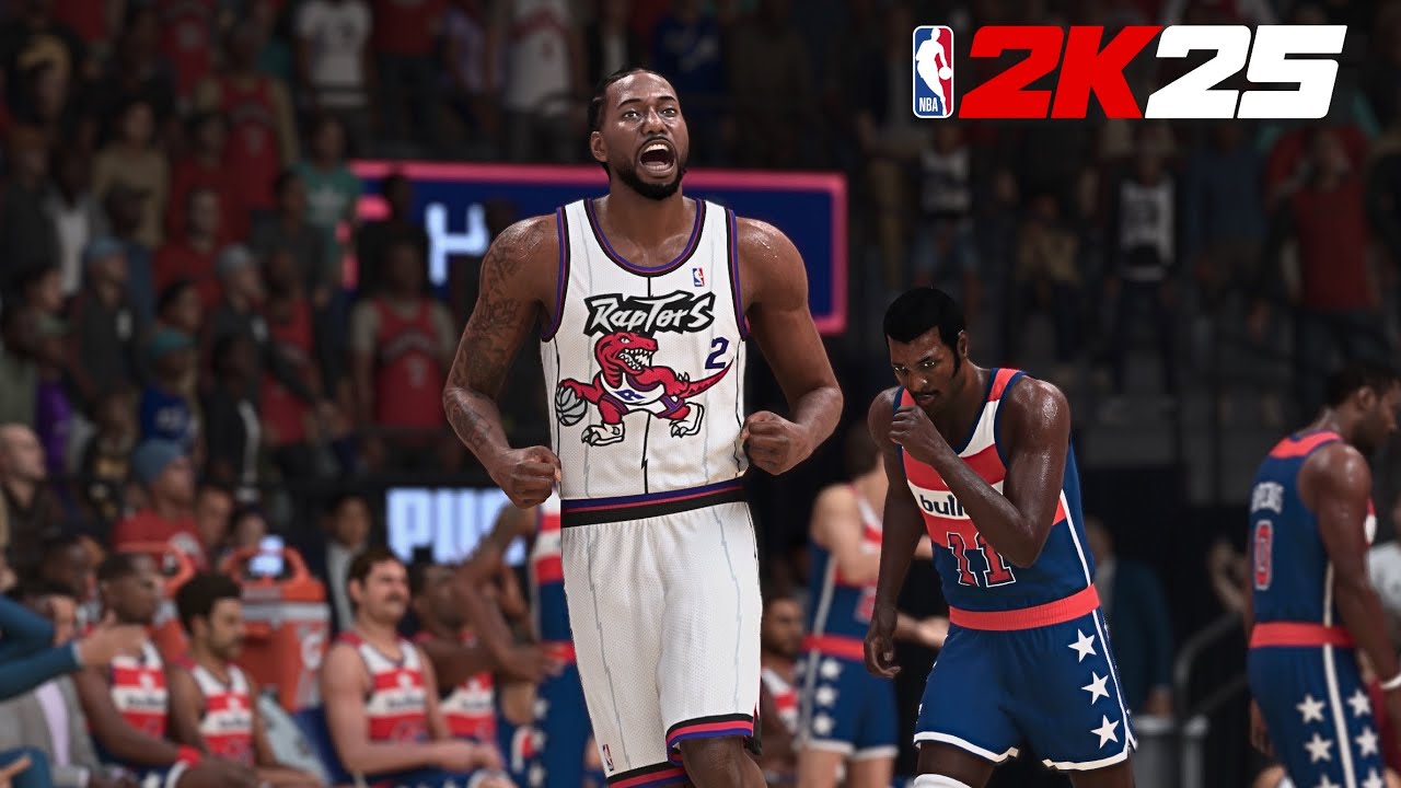 All -Time Wizards vs All -Time Raptors Full Game | NBA2K25 | PS5 ...