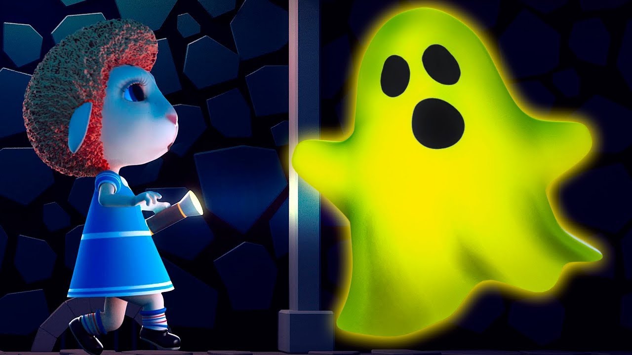 A ghost in the basement | Knock Knock Who's That At The Door | Funny ...