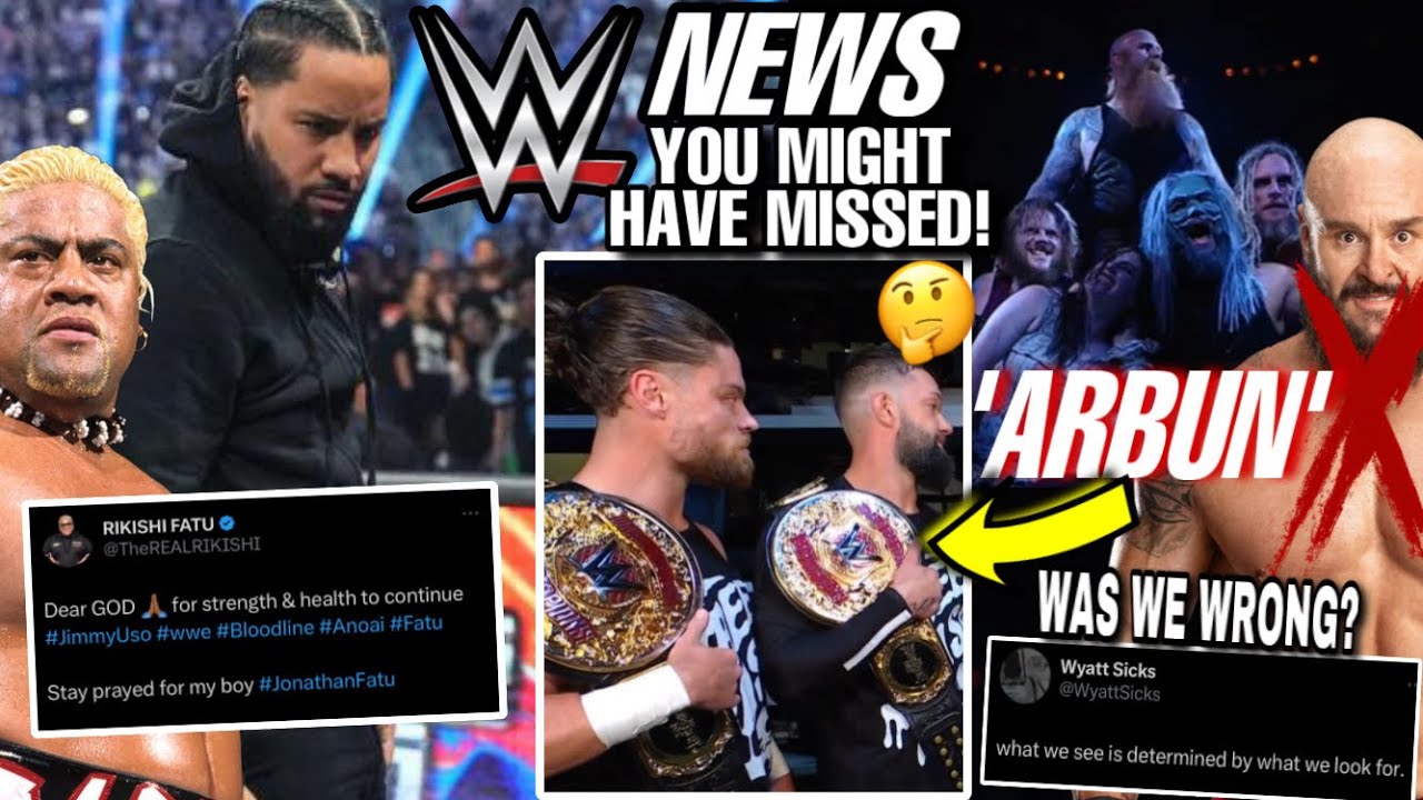 JIMMY USO CONCERN! WYATT SICKS NEXT FEUD TEASED? WAS WE WRONG ABOUT ...