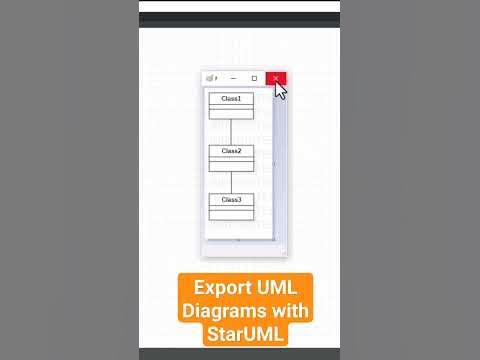 Export UML Diagrams using StarUML - Say Goodbye to frustration 😁 - YouTube