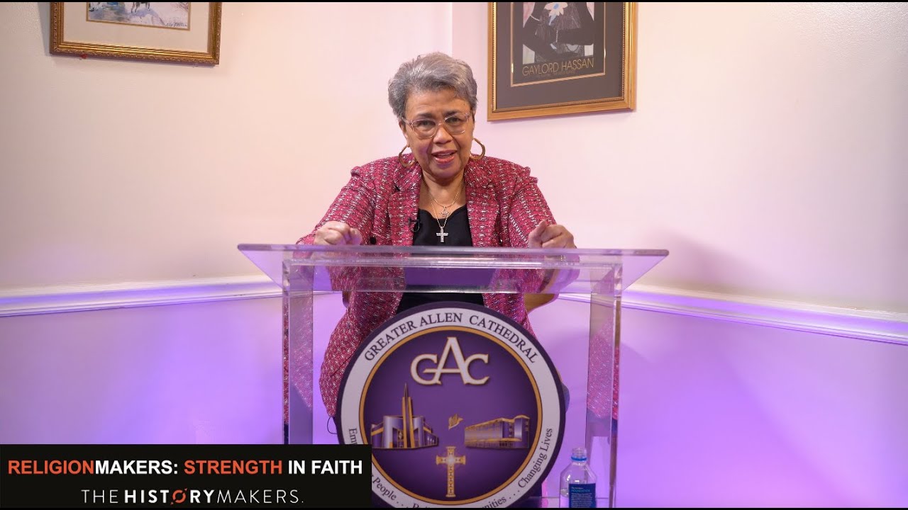 Rev. Dr. Elaine Flake, Senior Pastor of the Greater Allen A.M.E ...