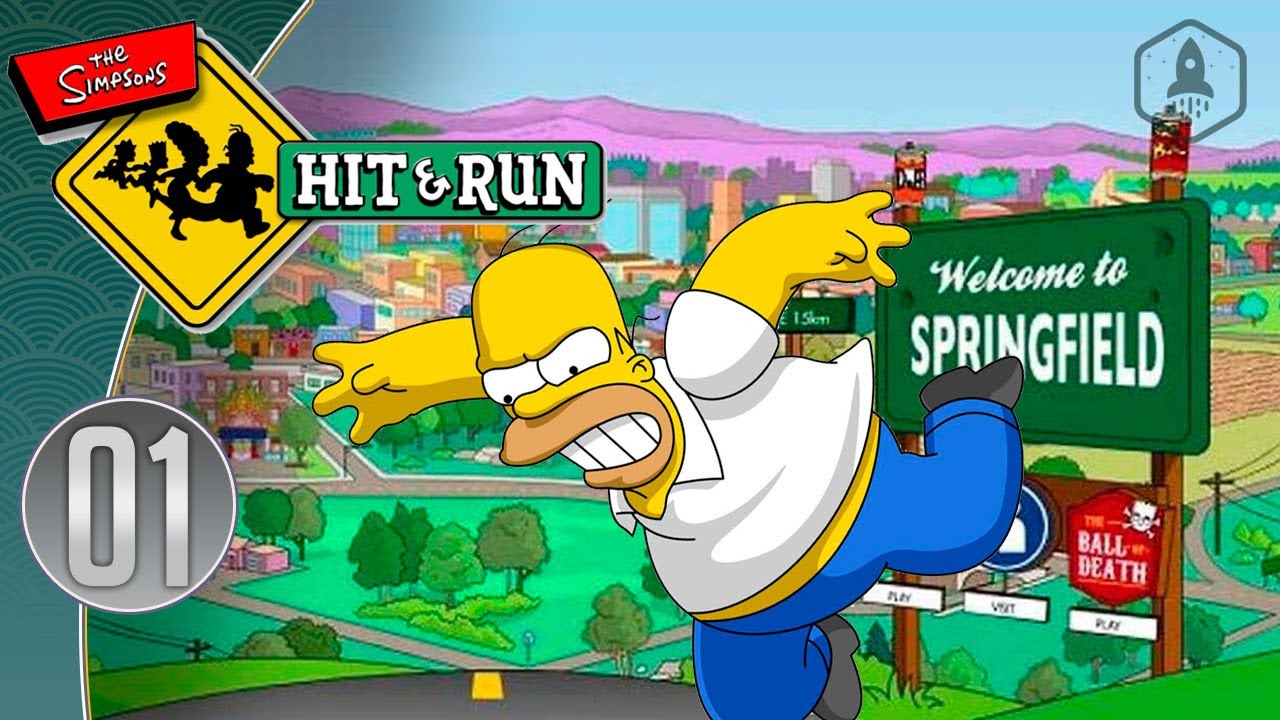 LES SIMPSONS HIT & RUN FR #01 : GTA À SPRINGFIELD ! - YouTube