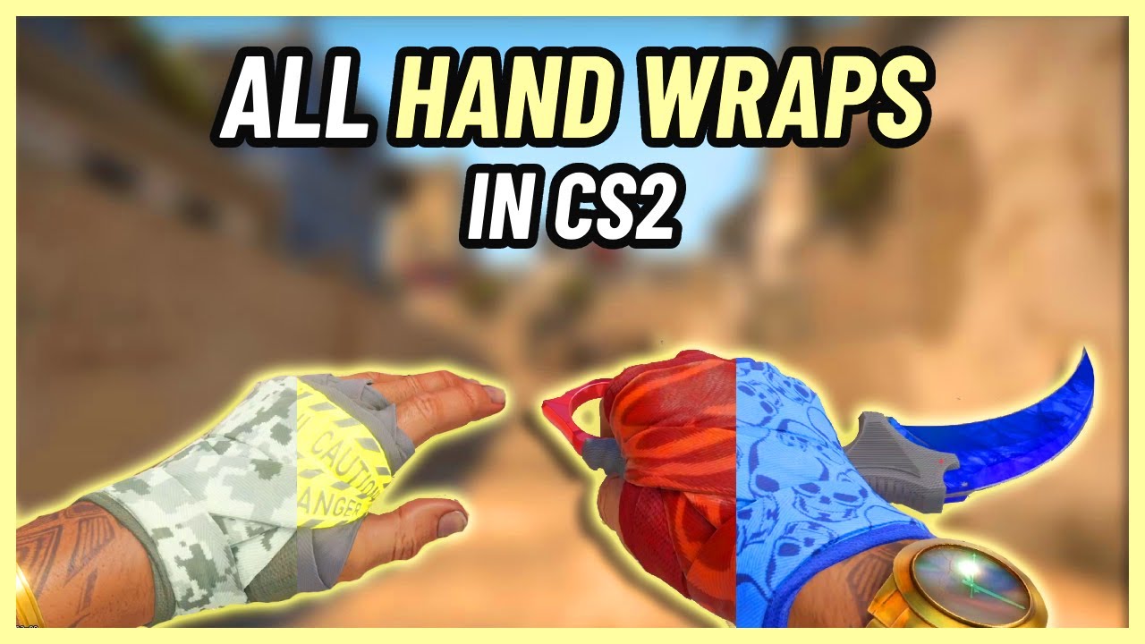 CS2 ALL Hand Wraps | In-Game Showcase [4K] - YouTube