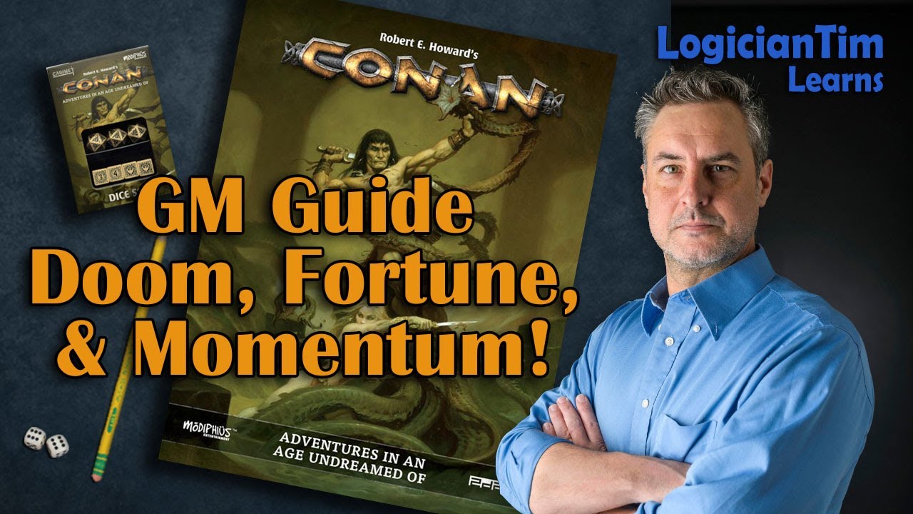 Conan RPG - Doom, Fortune, and Momentum! - YouTube