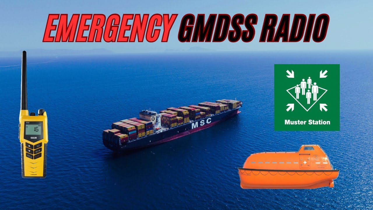 Ultimate guide for EMERGENCY GMDSS portable radio - YouTube
