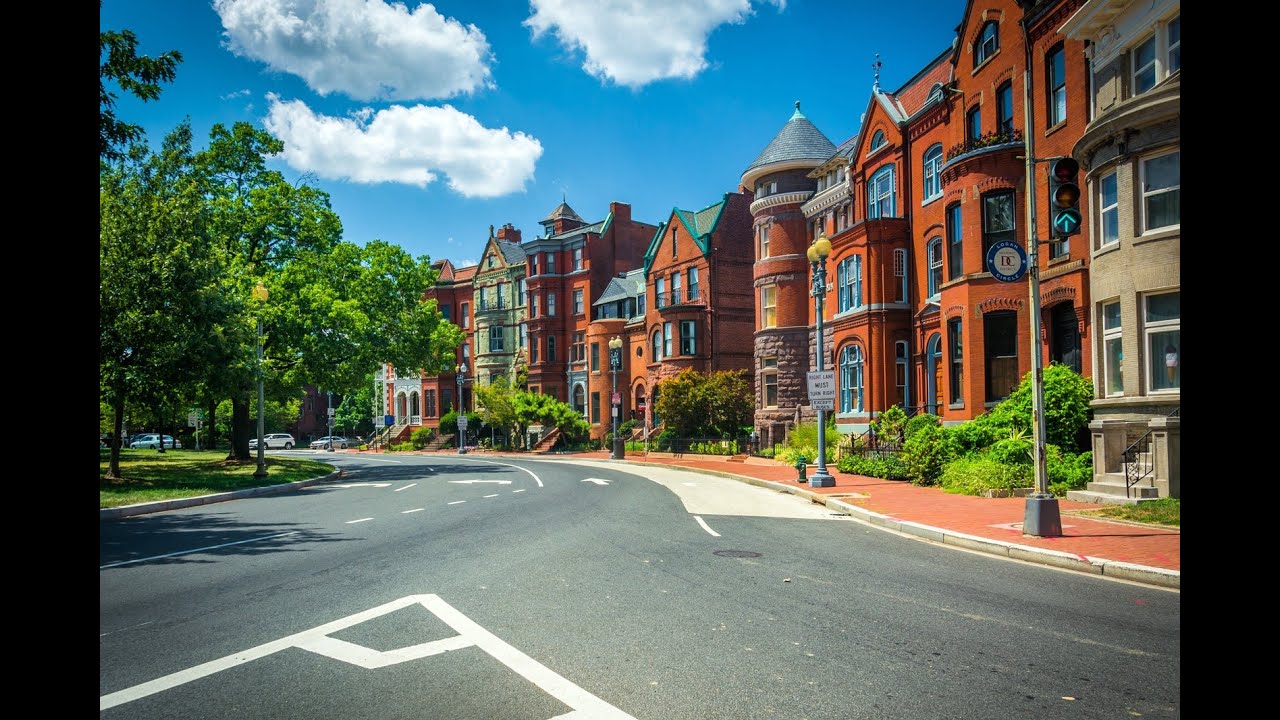Drive and Walk the Beautiful Streets of Washington DC 🇺🇸 - YouTube