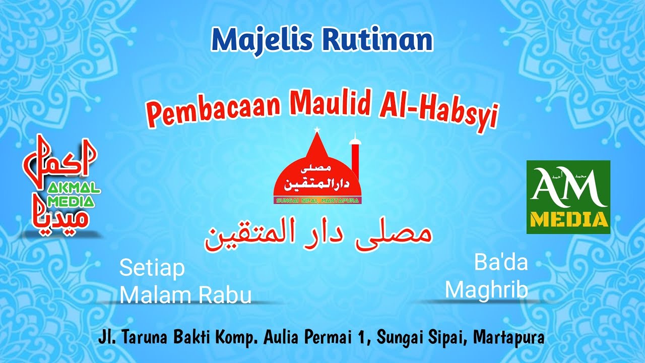 Pembacaan Maulid Al-Azab di Musala Darul Muttaqin I 13-05-25 - YouTube