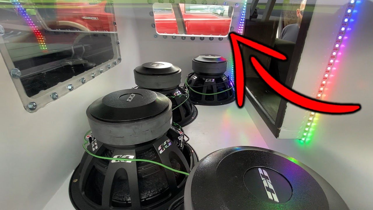 EXAMPLE OF A BEAUTIFUL SUBWOOFER BOX INSTALL EXPLAINED - YouTube
