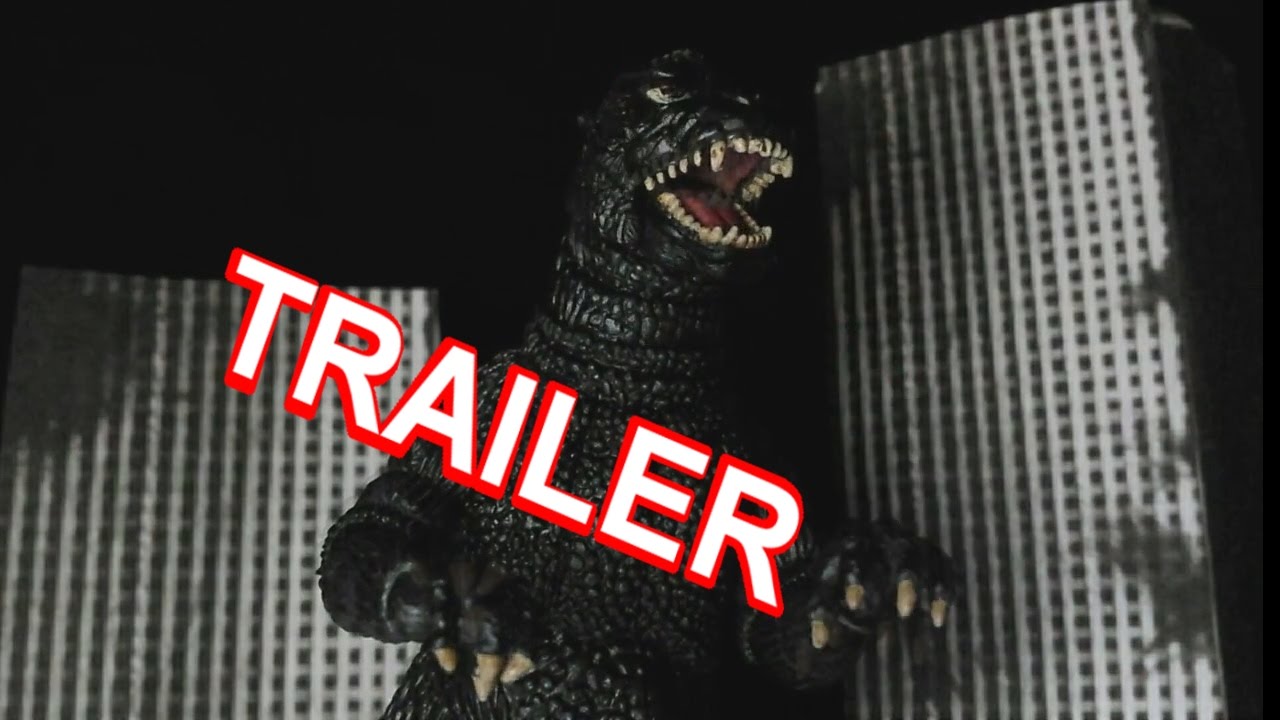 Godzilla 1985 trailer (stop motion) - YouTube