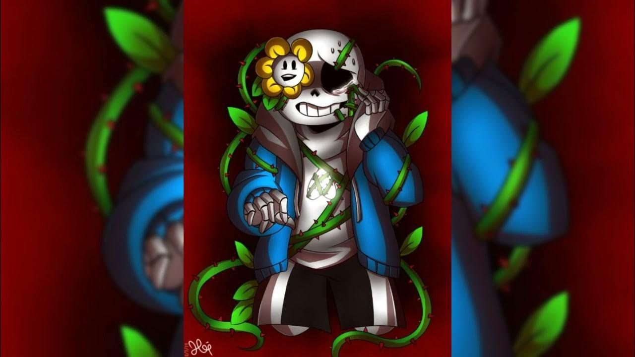 FLOWEY POSSESSION SANS MEGALOVANIA - YouTube