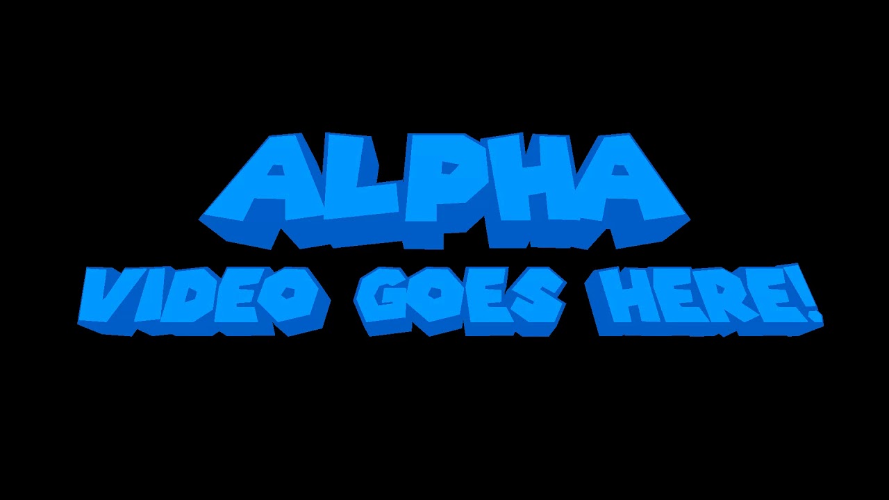My alpha screen - YouTube