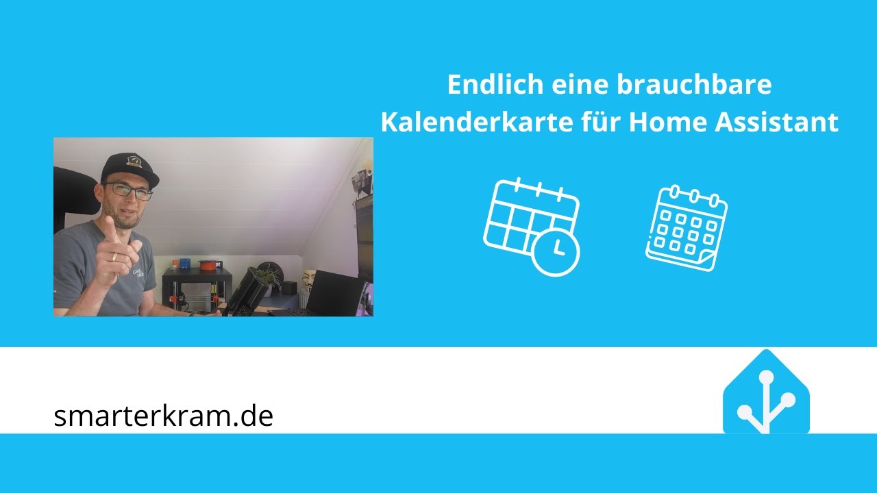 Endlich eine brauchbare Kalenderkarte für Home Assistant (Week Planner ...
