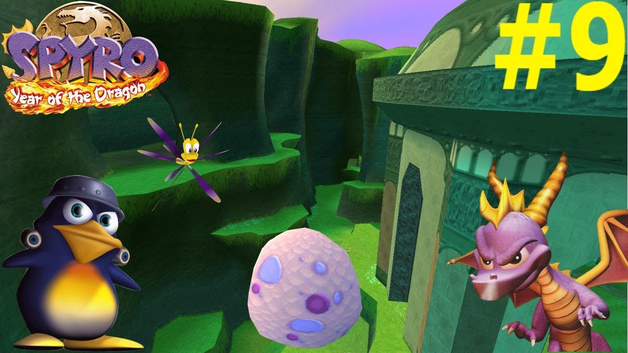 Sgt Byrd's Base - Spyro Year Of The Dragon - Part 9 - YouTube