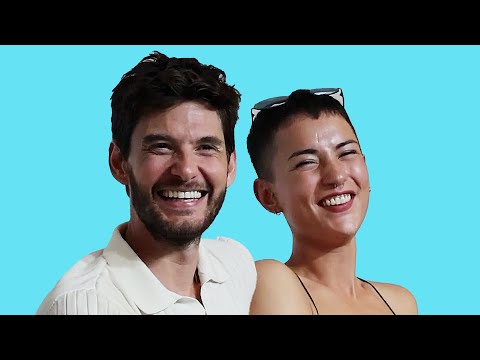 ben barnes and jessie mei li flirting for 11 minutes straight