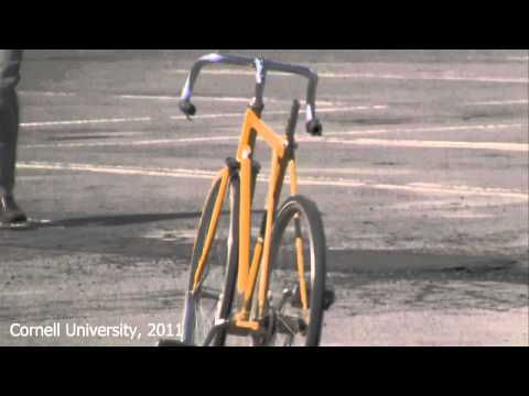 Yellow Bicycle Demo, Perturbed stable run, in slow motion. - YouTube