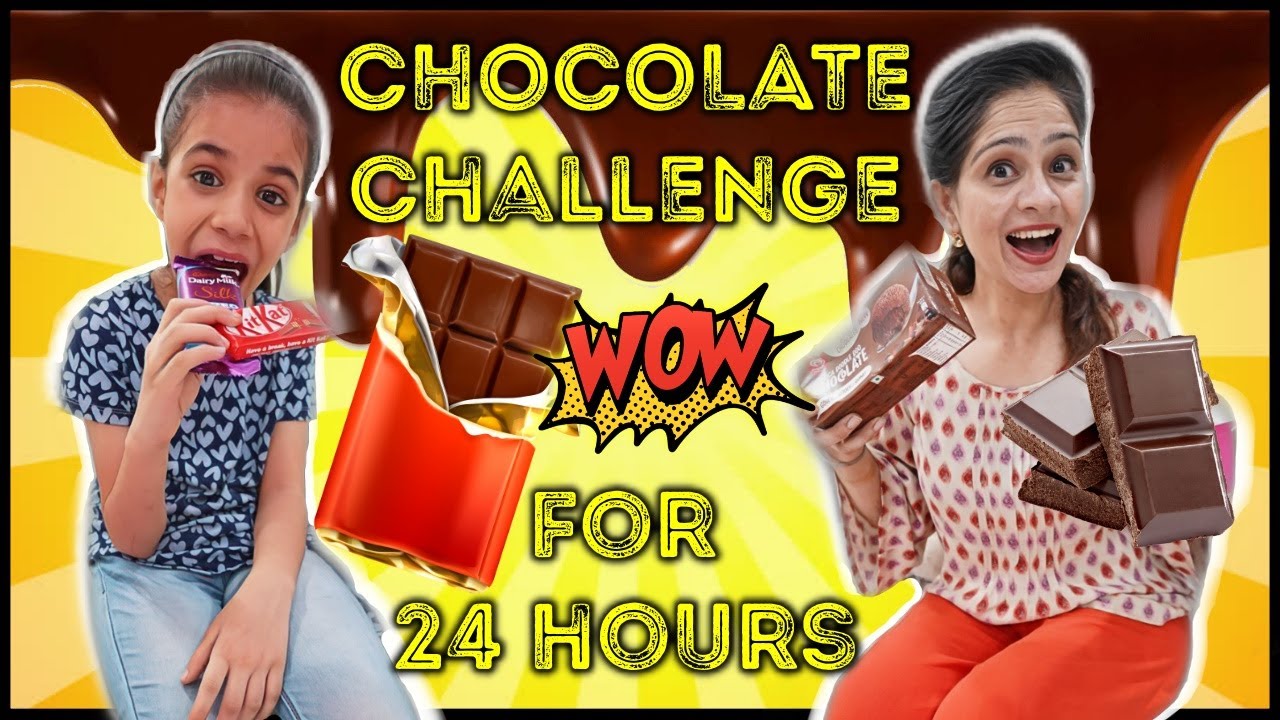 We Only Ate *CHOCOLATE* For 24 HOURS | Challenge | Harpreet SDC - YouTube