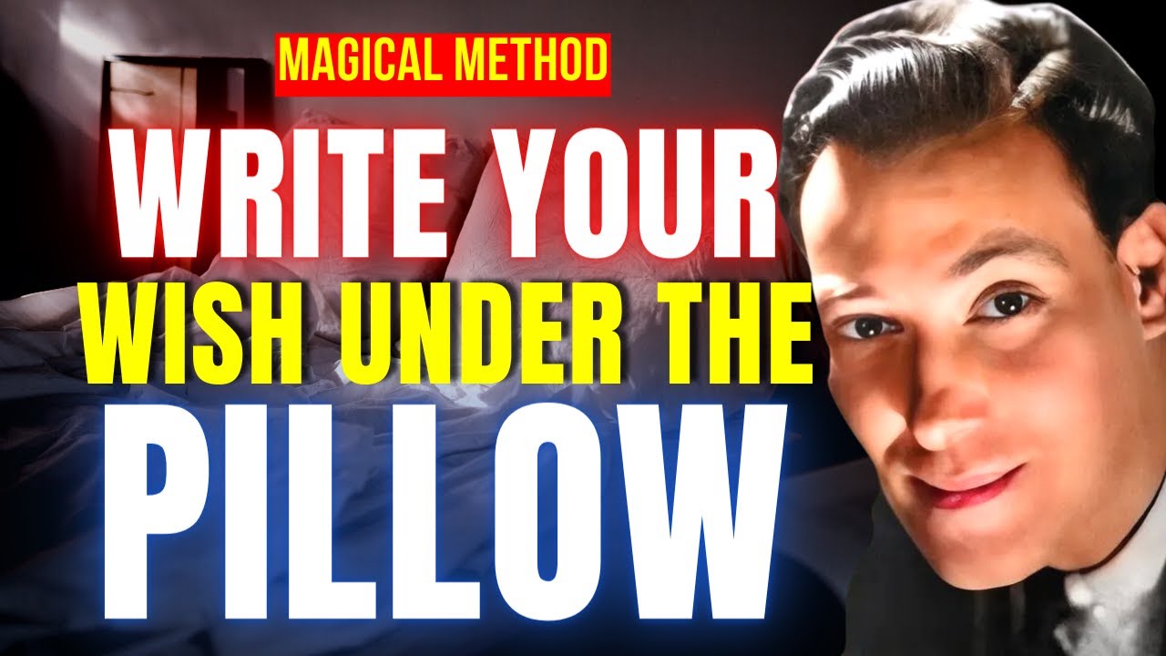 Manifesting Desires Subconsciously Using the PILLOW METHOD | Neville Goddard - YouTube
