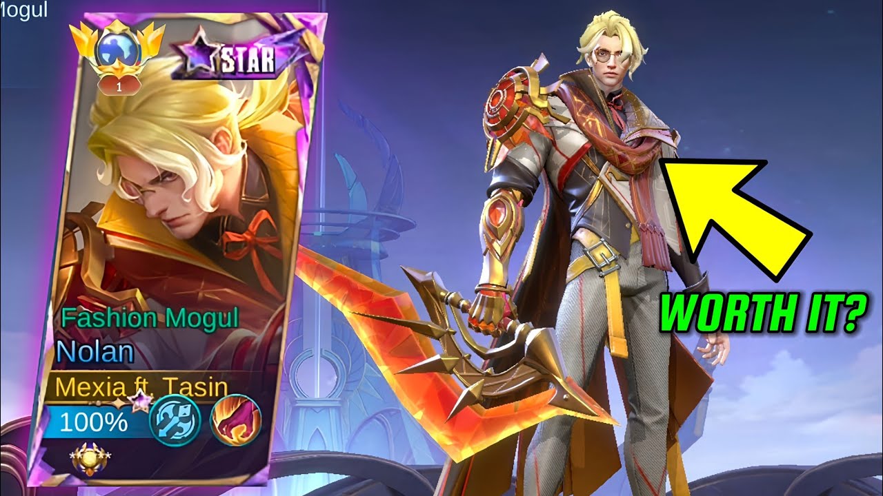 NOLAN STARLIGHT SKIN "FASHION MOGUL" IS HERE!! (effets!? 😱) - YouTube