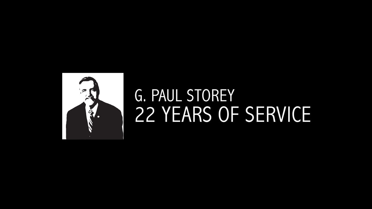 A Tribute to G. Paul Storey - YouTube