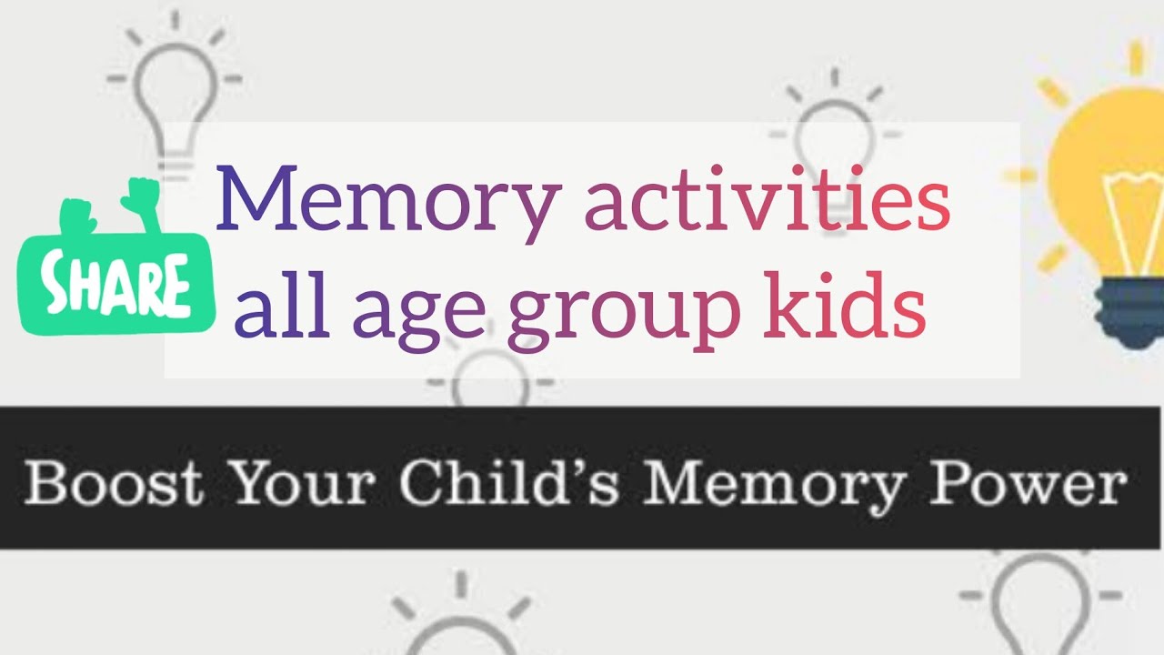 MEMORY RECALLING for all age group kids - YouTube