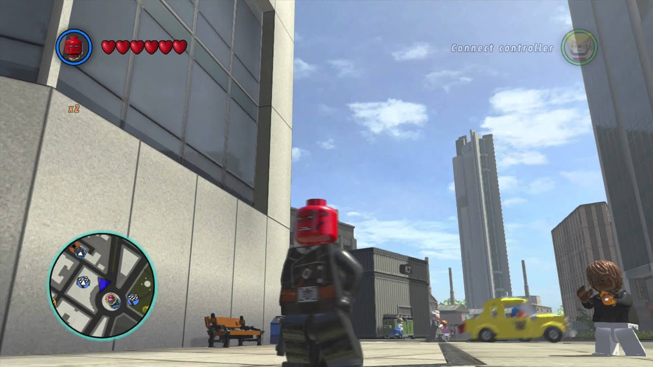 LEGO Marvel Superheroes - Red Skull Free Roam Gameplay - YouTube