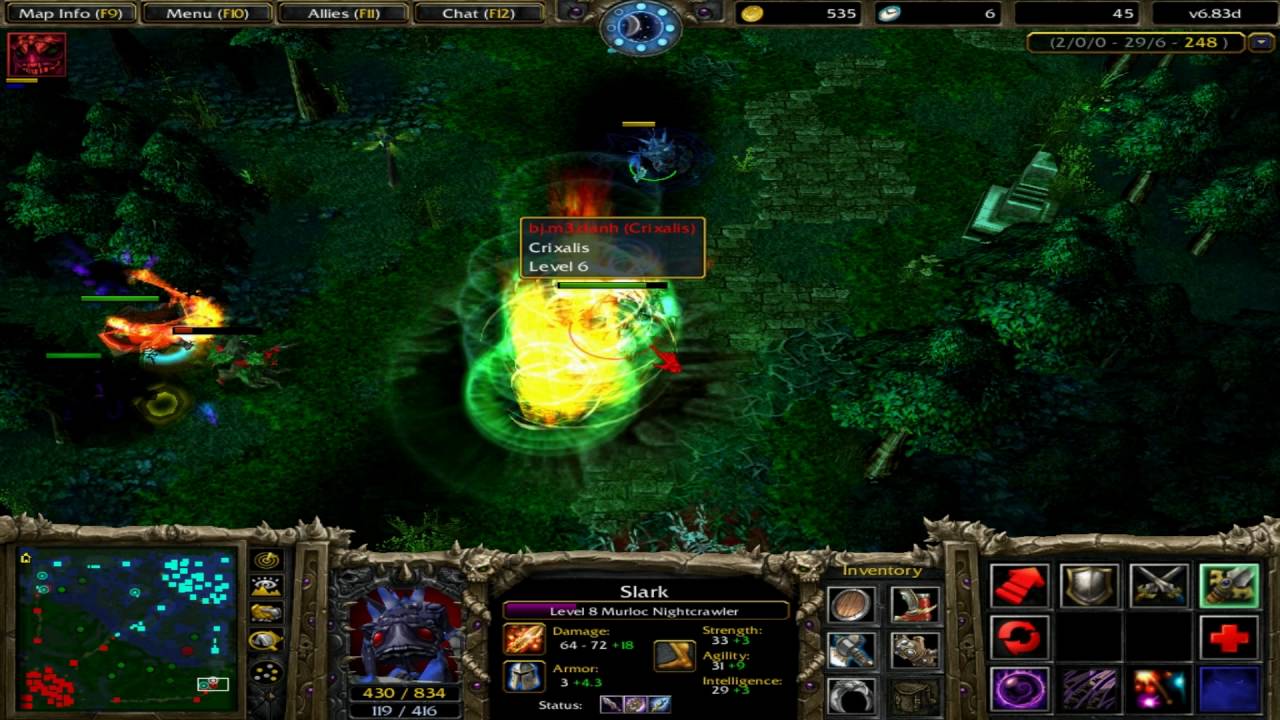 DotA Slark, Murloc Nightcrawler GODLIKE ! - YouTube