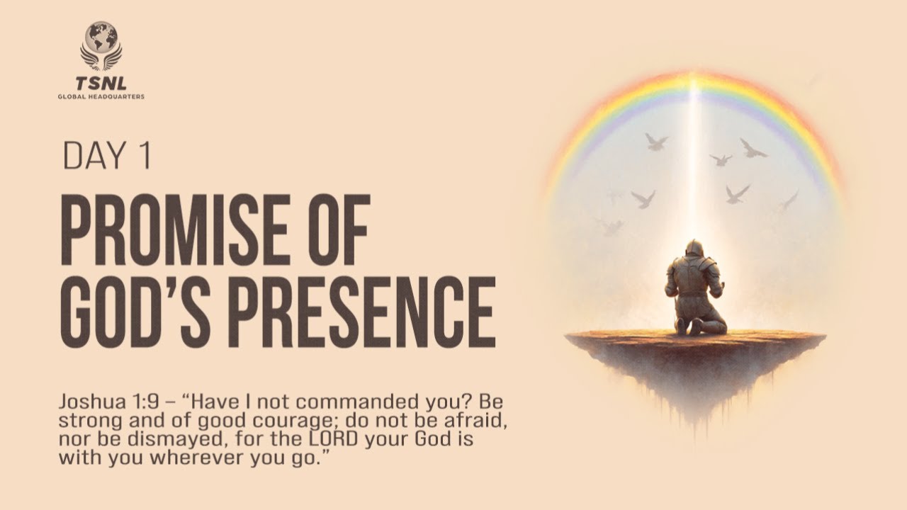 The Promise of God's Presence I Promise Fast Day 1 I Apostle Daniel ...