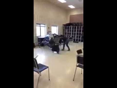 Kid destroys classroom - YouTube
