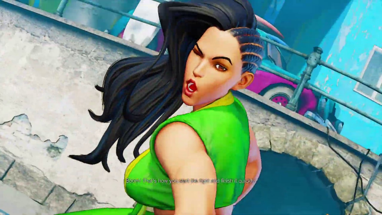 STREET FIGHTER V: Laura vs. Laura - YouTube