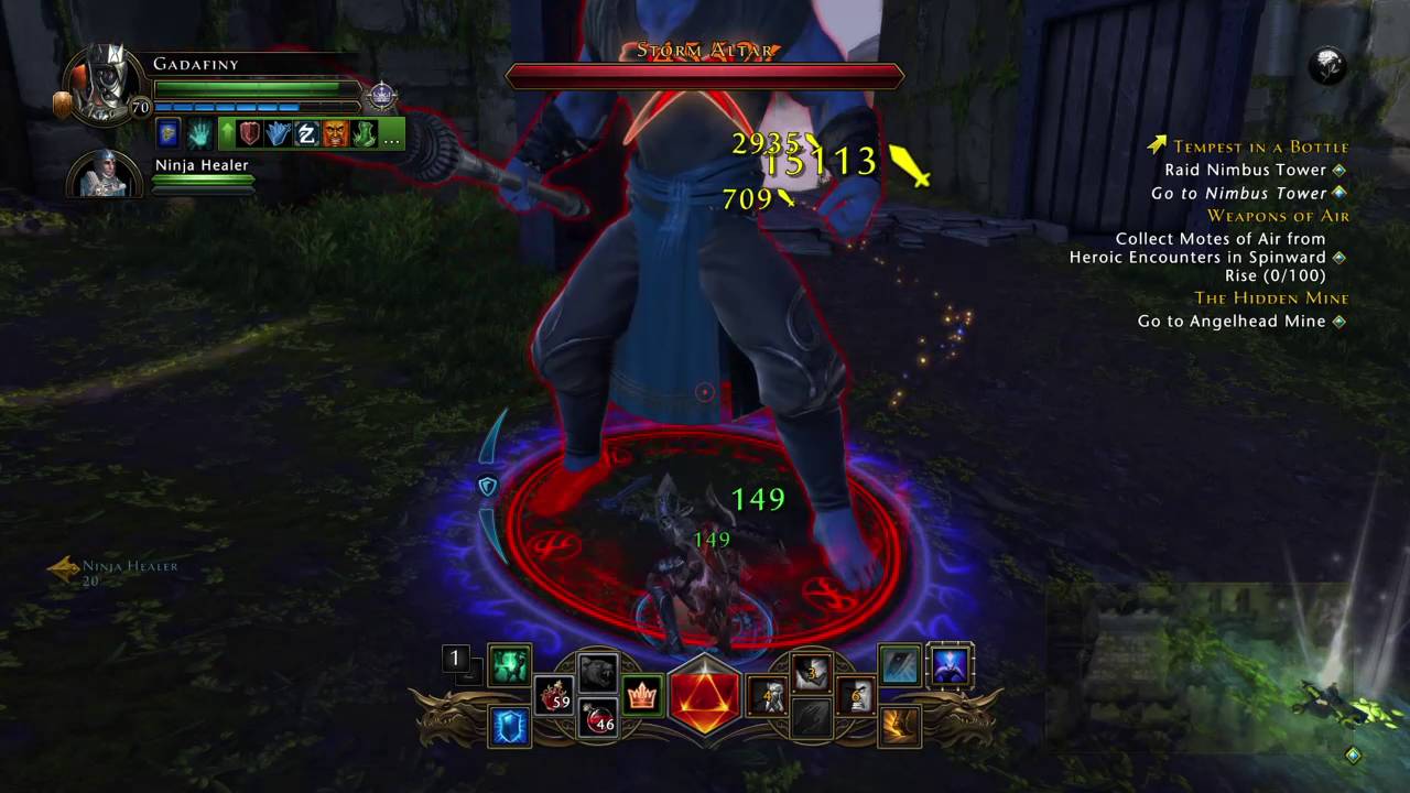 Ps4 Neverwinter - Walkthrough part 25 - Level 70 Nimbus Tower - YouTube