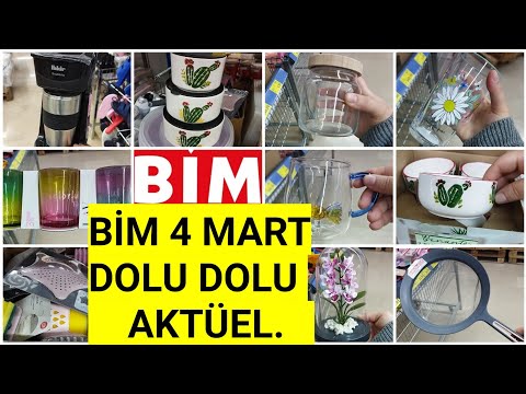 BİM 4 MART 2022 | BİM DE BU CUMA DOLU DOLU AKTÜEL ÜRÜNLER | BİM İNDİRİMLERİ | BİM