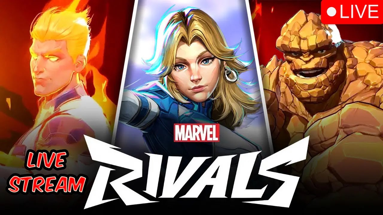 MARVEL RIVALS [LIVE] Stream (total noob) - YouTube
