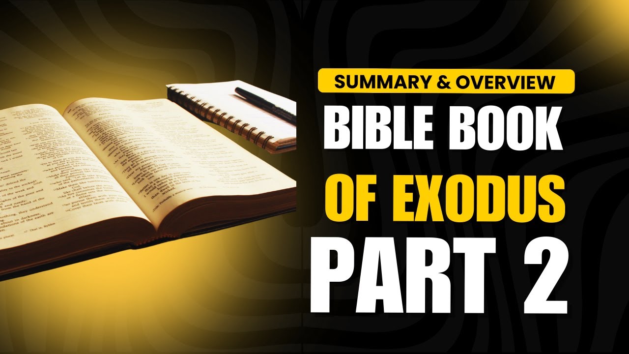 Book of Exodus Summary |Bible Study for Beginners |Quick Summary in one Minute |Overview (Part ...